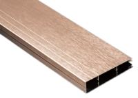 China Shining Brushed Aluminium Profile , Aluminium Roller Track For Building Decoration for sale
