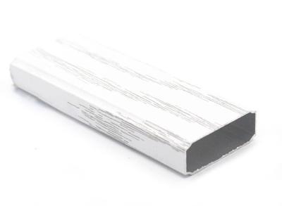 China White Color Tile Trim Wood Grain Window And Door Aluminum Profile, Corrosion Resistance for sale