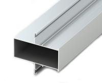 China 6063 Silver Anodized Extruded Aluminum Windors Profiles for Sliding Windows Frame for sale