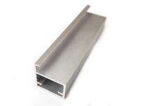 China Smooth Aluminium Door Profiles for Glass Door Silver Anodized High Hardness Of Paint Film for sale