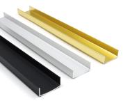 China OEM Customized U Shaped Channel Standard Aluminum Profiles Normal Length 6m for sale