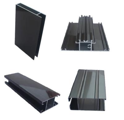 China Customized Black Electrophoresis 6m Aluminium Profile Frames for sale