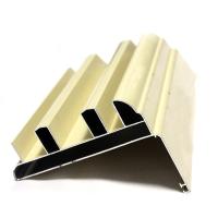 China 6063 T5 0.8mm Beige Powder Coated Aluminium Extrusions for sale