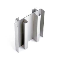China T8 0.8mm Anodized Aluminium Glass Window Profiles for sale