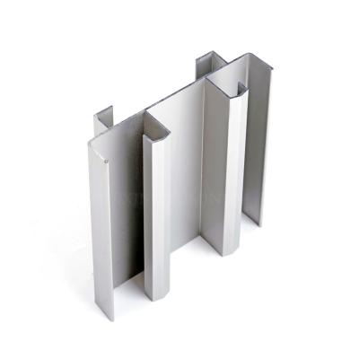 China T8 0.8mm Anodized Aluminium Glass Window Profiles for sale