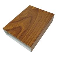 China OEM 6m Wood Finish Aluminium Profiles For Windows Doors for sale
