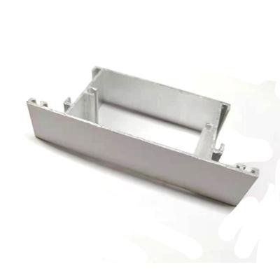 China Construction Aluminum Frame Extrusions Set 6063 T5 White Powder Coated Surface for sale