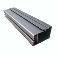 China 1.2mm Windows Sliding Track Aluminium Extrusion Profiles Non Thermal Break Type for sale