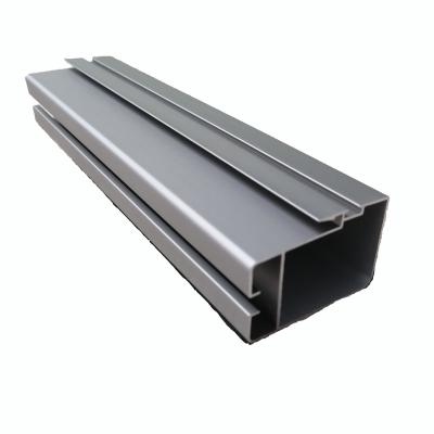 China 1.2mm Windows Sliding Track Aluminium Extrusion Profiles Non Thermal Break Type for sale