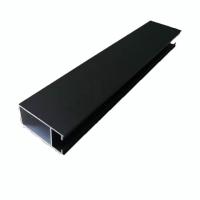 China OEM Deep Bronze Anodized Aluminum Extrusion Profiles for sale