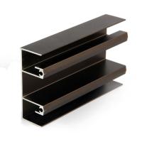 China Customized Sliding Aluminum Window Profiles Anodized / Electrophoresis Surface Treatment for sale