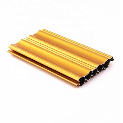 China Aluminum Door Profiles Roller Open Style Aluminium Extrusion 6m Length for sale