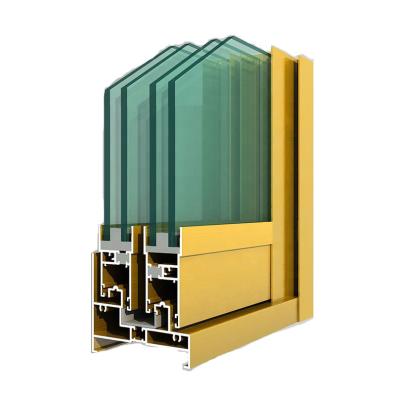 China Multi Anodized Aluminium Door Profiles T3-T8 Annealing For Shower Room for sale