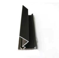 China T5 Aluminum Window Profiles Casement Bead Brown Powder Surface for sale