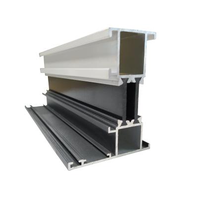 China 2.0mm Thickness Aluminium Profile Powder Coating Casement Wondows Doors for sale
