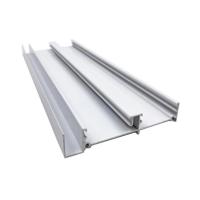 China P65 White Black Powder Coated Aluminum Profiles For Windows Doors  T5 for sale