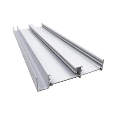 China P65 White Black Powder Coated Aluminum Profiles For Windows Doors  T5 for sale