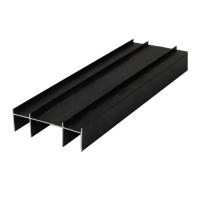 China 0.8mm 6063 Aluminium Door Profiles Sectional Anodized Surface for sale