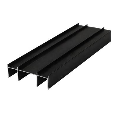 China 0.8mm 6063 Aluminium Door Profiles Sectional Anodized Surface for sale