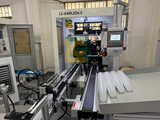 Plastic cup screen printing machine