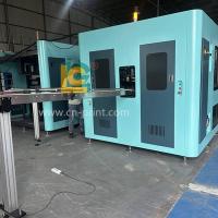 China 2 color Square Round Oval Shapes bottle automatic CNC screen printing machine for sale