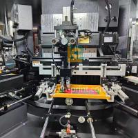 China Full Automatic Servo Screen Printing Machine for wine bottle beer bottle Glass for sale