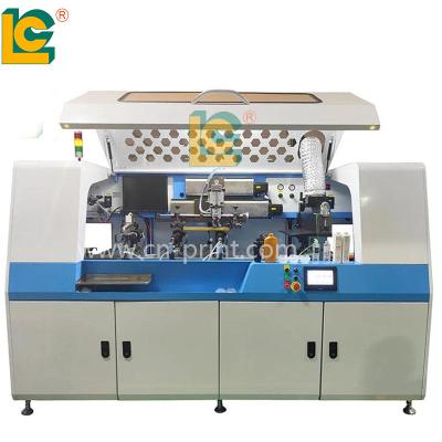 China Automatic Silk Screen Printing machine For Glass Bottle JarCup plastic cup for sale