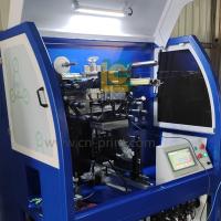 China Automatic screen printing machine with hot foil stamping machine for sale