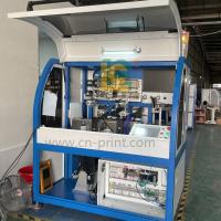 China Automatic screen printing machine with hot foil stamping machine for sale