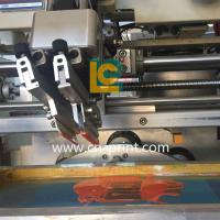 China One color automatic UV screen printer with photoelectronic sensors for sale