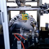 China Glass bottle one color automatic UV screen printer for sale