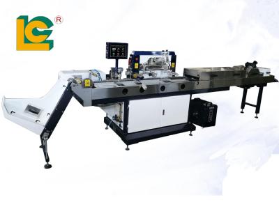 China Fully automatic makeup pen UV hot air dual screen printing machine for sale