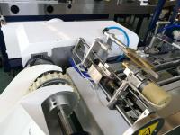 China Fully automatic makeup pen UV hot air dual screen printing machine for sale