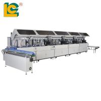 China 4 color automatic big bucket screen printing machine for sale