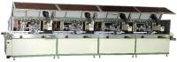 China Automatic 4-colour cylinder UV Silk Screen Printer for sale