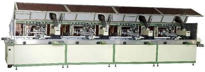 China Automatic 4-colour cylinder UV Silk Screen Printer for sale