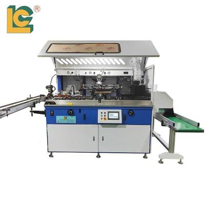 China Mechanical drive servo multi-color automatic screen printing machine for sale