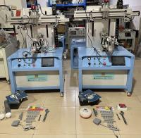 China Servo system CNC Cylindrical Screen Printer For Water Bottle for sale