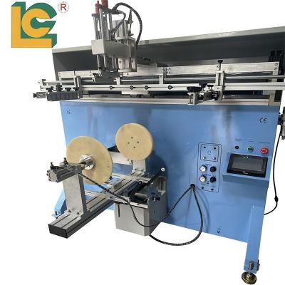 China Cylinder Large size Screen Printer With Color Sensor For Big Bucket for sale