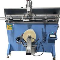 China Cylinder Large size Screen Printer With Color Sensor For Big Bucket for sale