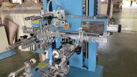 China Fan-shaped Bottle Silk Screen Printing Machine with color sensor for sale