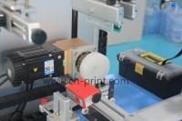 China Servo Control bottle cup screen printing machine with LED UV system for sale