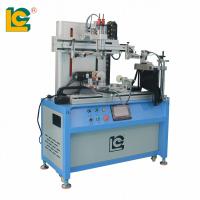 China Servo Control bottle cup screen printing machine with LED UV system for sale