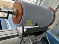China 1 Color Cylindrical Barrel Plastic Bucket Container Uv Screen Printing Machine for sale