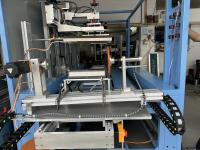 China 1 Color Cylindrical Barrel Plastic Bucket Container Uv Screen Printing Machine for sale