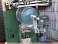 China Bottle Cylindrical Mineral Water Bottle Screen Printing Machine for sale
