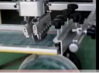 China Bottle Cylindrical Mineral Water Bottle Screen Printing Machine for sale