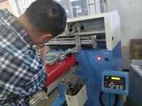 China Cylinder Large size Screen Printer For Big Bucket Fire Extinguisher for sale