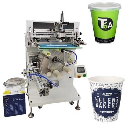 China Auto Unloading Screen Printer With Led UV Curing System for sale