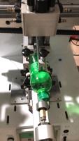 China Ce Standard Bottle Printer semi Auto Screen Printing Machine For Plastic Botle for sale